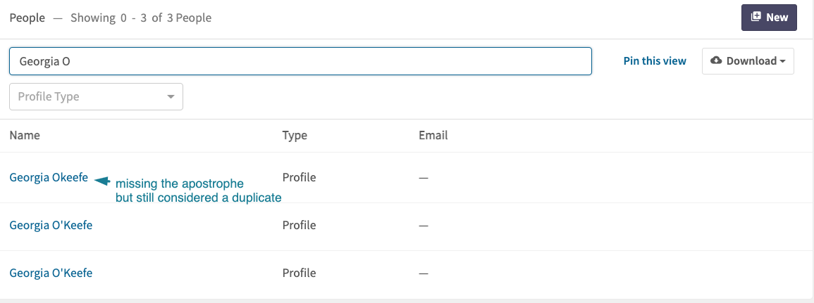 Determining Duplicate Errors 